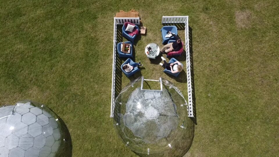 Paddock Domes - Cartmel Racecourse